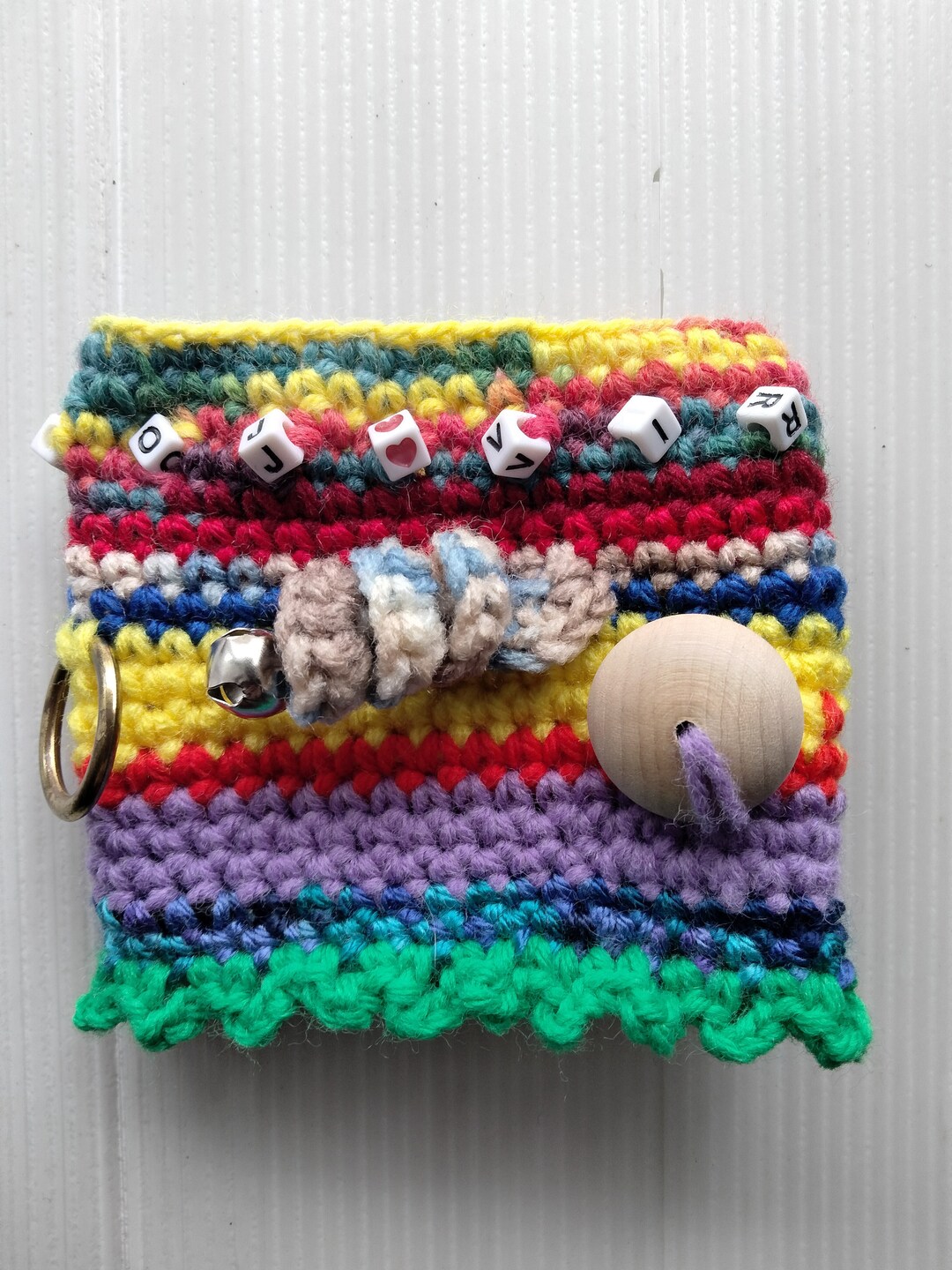 1 Small Knitted Fidget Muff Sensory Muff for Dementia, Alzheimer's ...