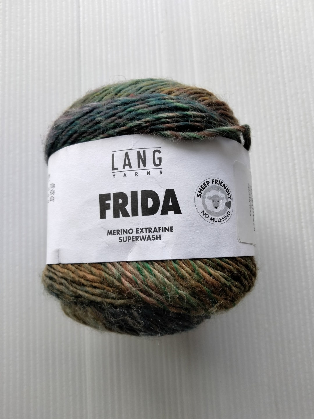 1 Skein Lang Yarns Frida Teals Knitting Yarn - Etsy