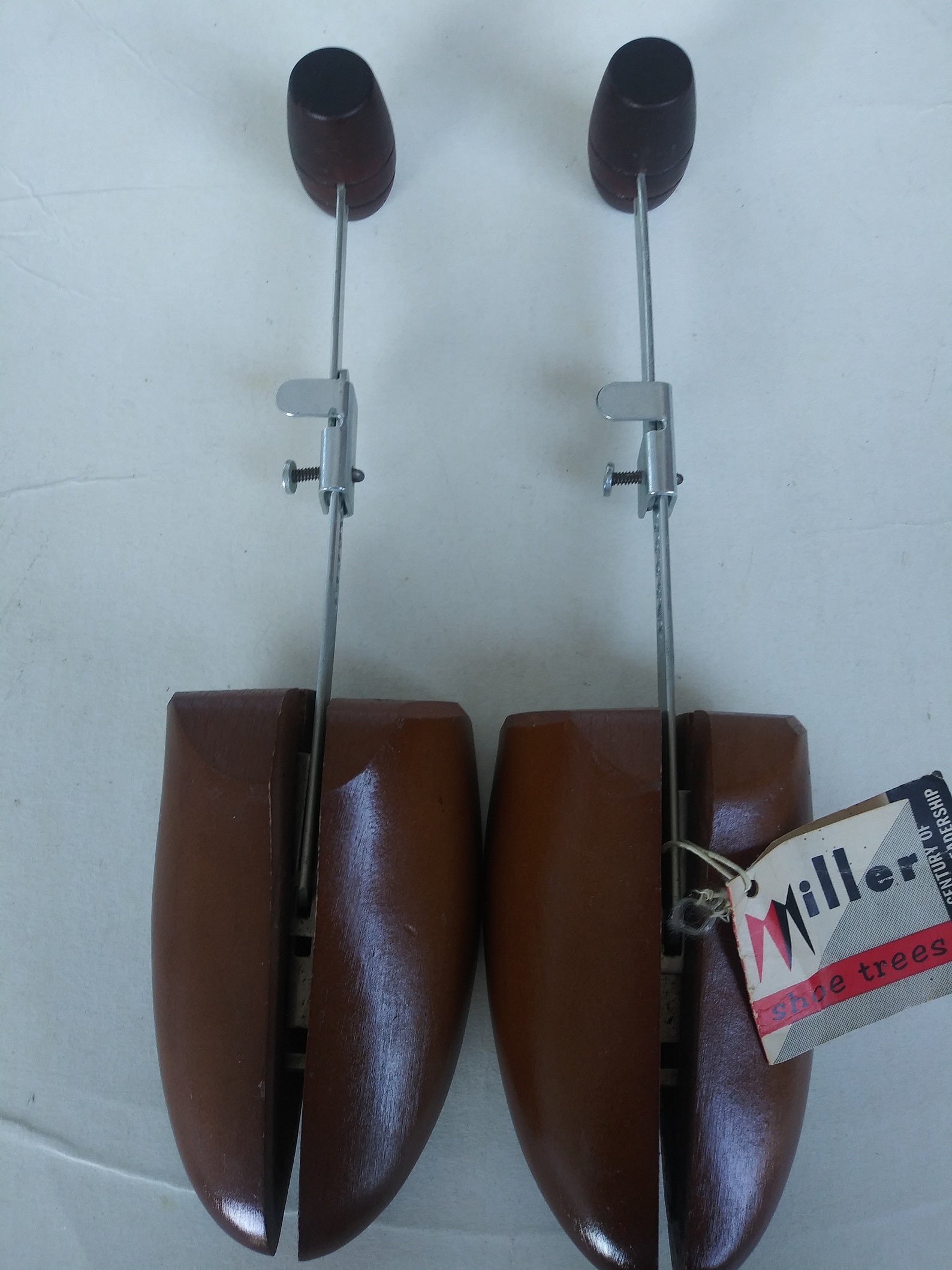 Vintage Wood Metal Miller Wooden Shoe Trees - Etsy