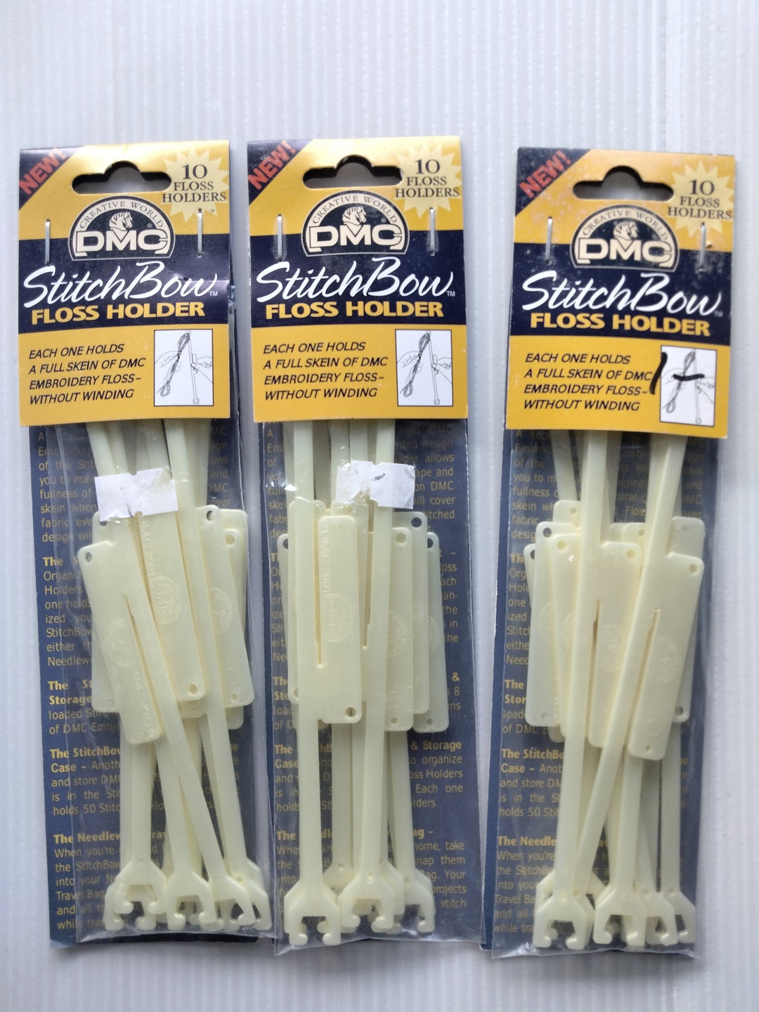 3 Pack DMC Stitchbow Floss Holder (total of 30 Floss Holders) - Etsy