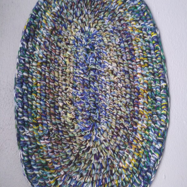 Oval Rag Rug - Etsy