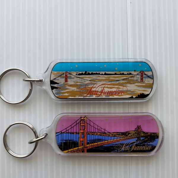 Lucite Keychain - Etsy
