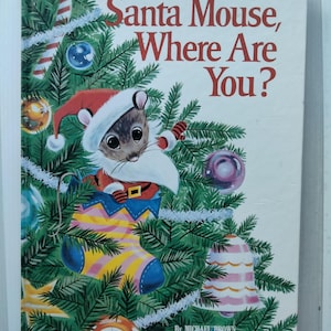 Vintage Book 1997 Santa Mouse, Where Are You? Christmas Book - Etsy