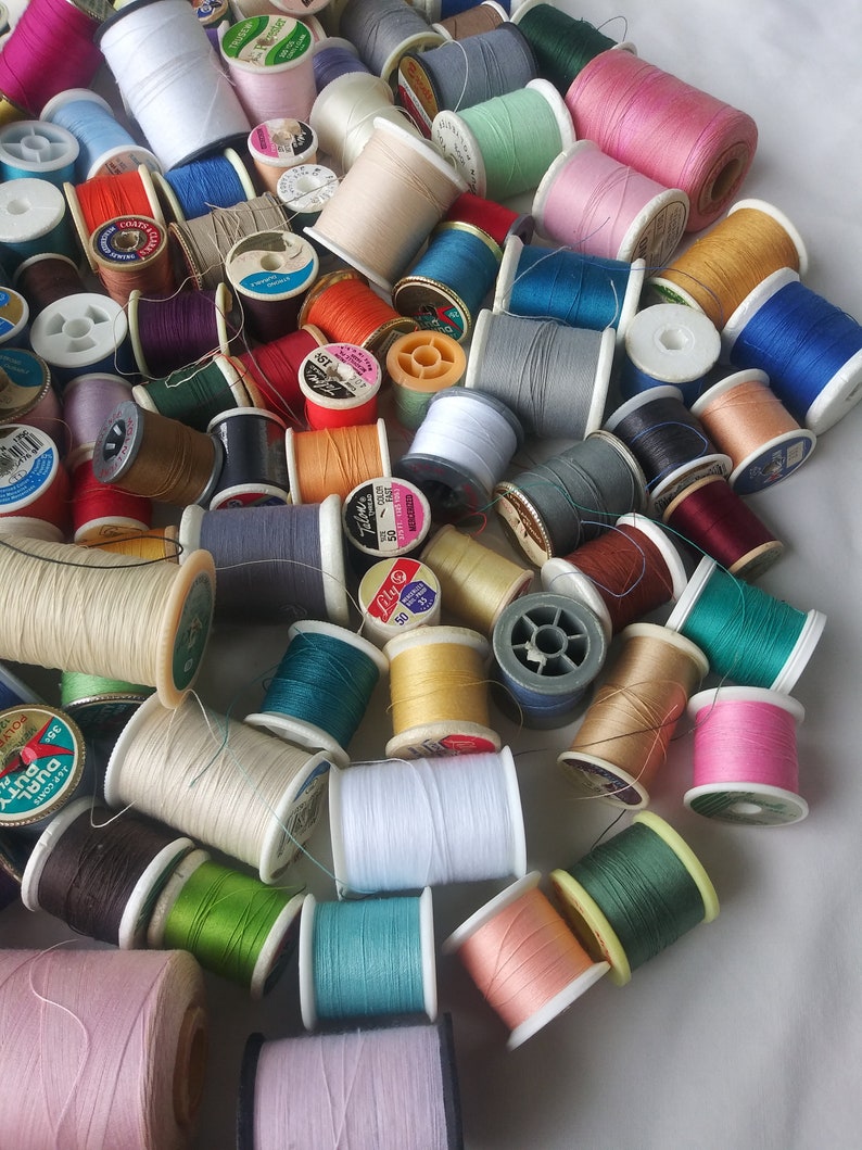 200 Spools of Sewing Thread Assorted Colors - Etsy