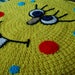 Spongebob Handmade Circle Rug - Etsy