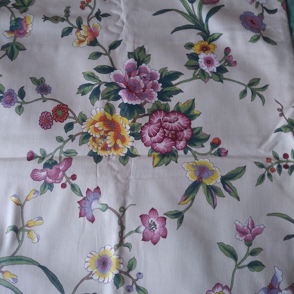 Large Scale Floral Fabric - Etsy