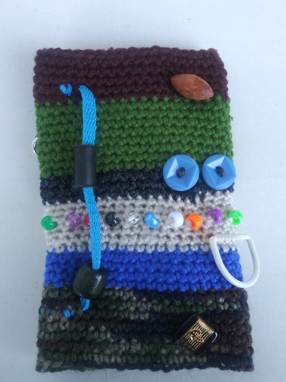 Knitted Fidget Muff: Sensory Twiddle Muff for Dementia, Alzheimer's - Etsy