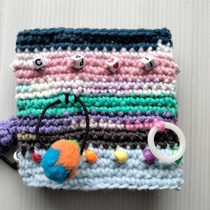 1 Small Knitted Fidget Muff Sensory Muff for Dementia, Alzheimer's ...