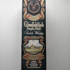 Vintage Tin Box Glenfiddich Single Malt Scotch Whisky Metal Box - Etsy