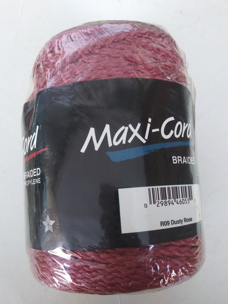 Braided Maxi-cord Polypropylene Macrame Cord 6 MM 100 - Etsy