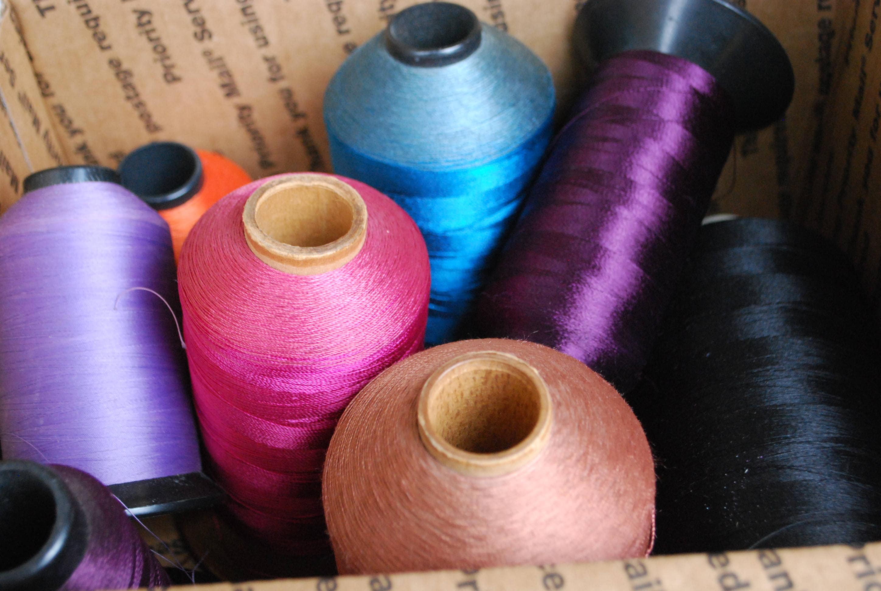 9 Cones Mix Collection Nylon/silk/ Polyester Thread - Etsy UK