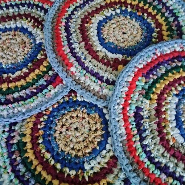 Hooked Chair Pads - Etsy