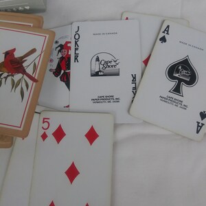 Vintage the Cape Shore Line Bird Playing Cards - Etsy