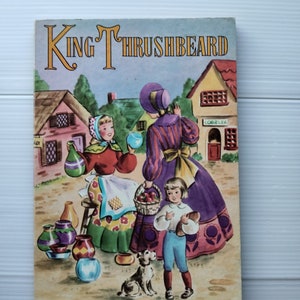Vintage Book 1946 King Thrushbeard by the Brothers Grimm - Etsy