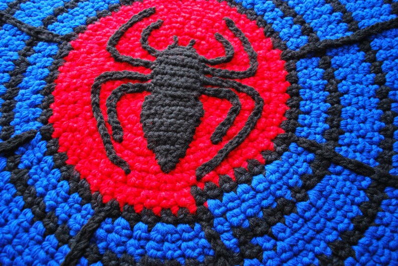 Spider Handmade Circle Rug | Etsy