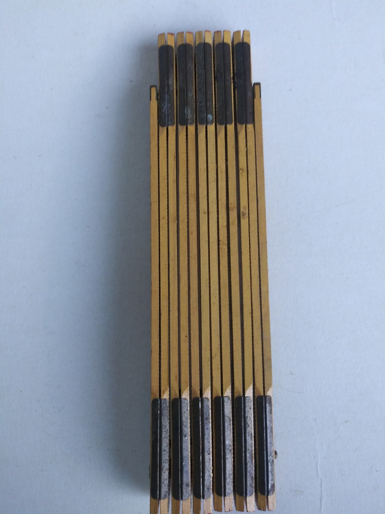 Vintage Wooden Ruler Lufkin Folding Ruler 72" - Etsy