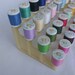 Thread Organizer Holder Rack Vintage Polyester 32 Spools - Etsy