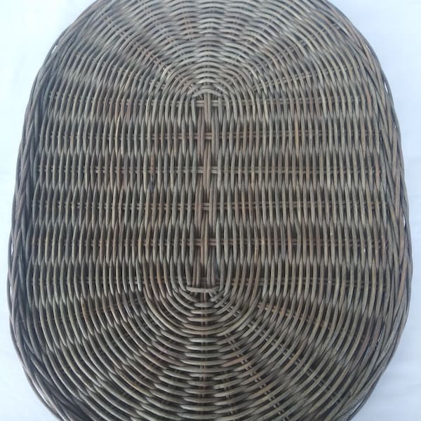 Wicker Plates - Etsy