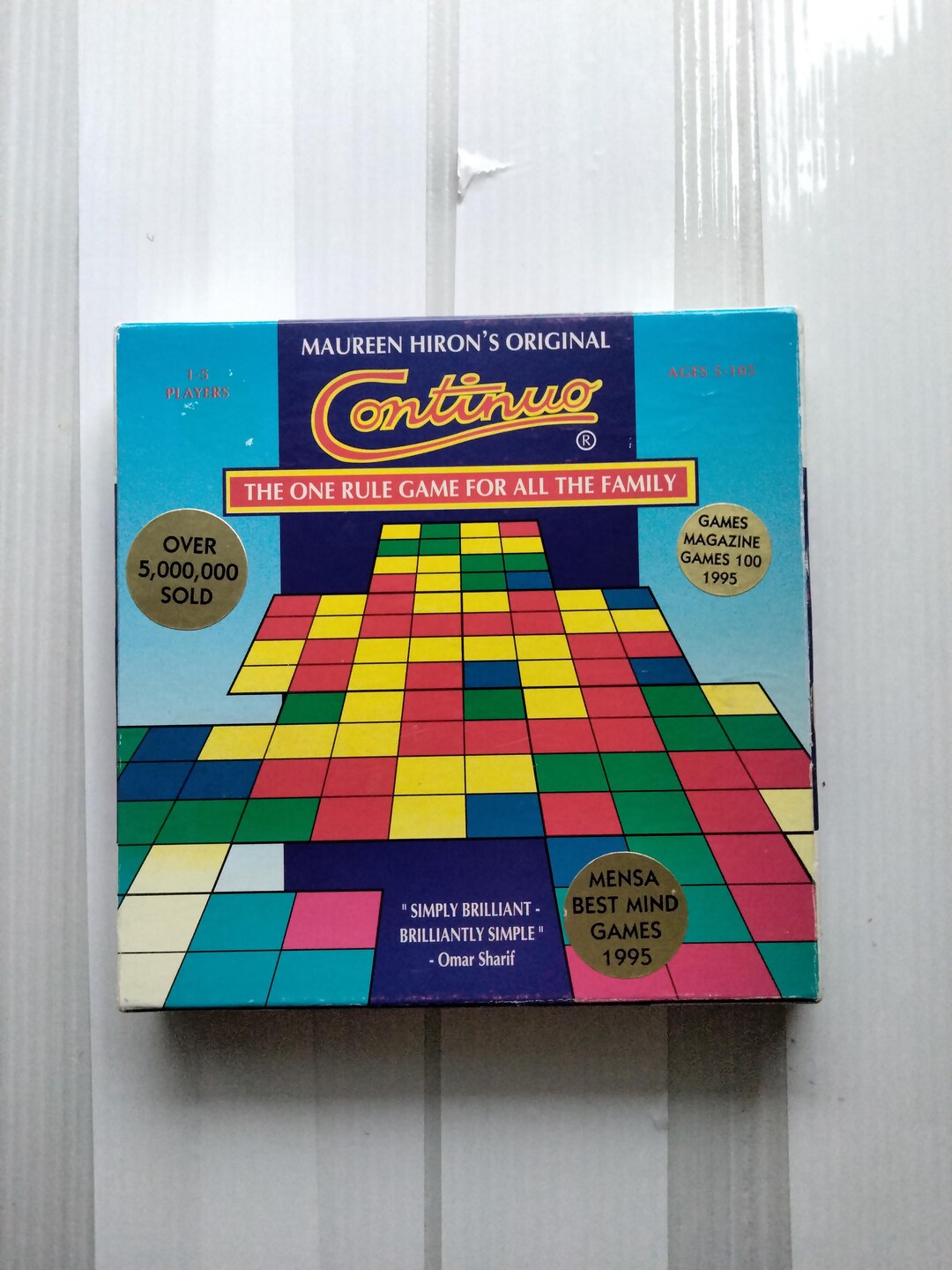 Vintage Game Maureen Hiron's Original Continuo Game 1995 - Etsy
