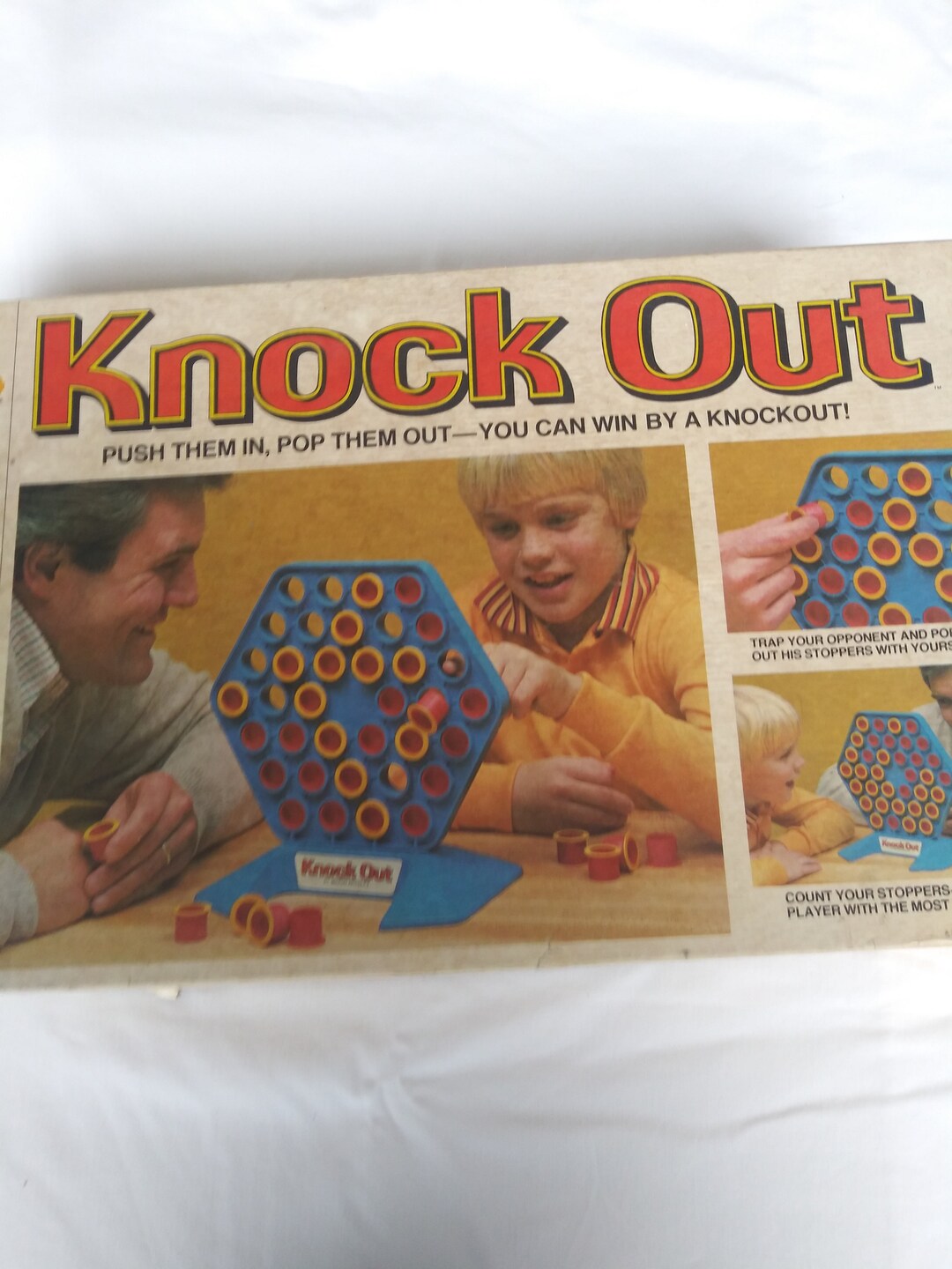 Vintage Knock Out Game Complete 1978s by Milton Bradley - Etsy