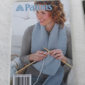 Set of 2 Knitting Pattern Book Patons and Bernat - Etsy