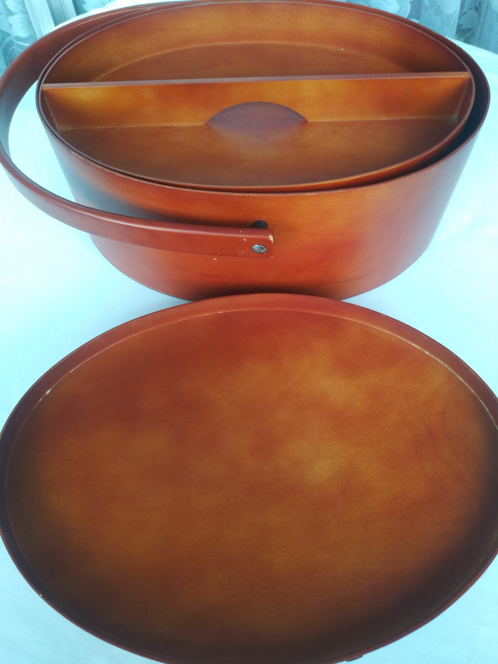 Vintage Wooden Sewing Box Pin Cushion Top - Etsy