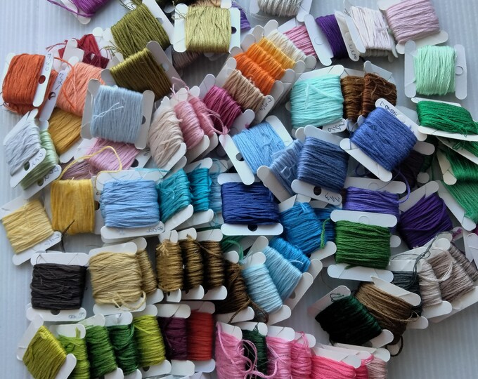 115 Cardboard Collection of Embroidery Thread 100% Cotton DMC - Etsy