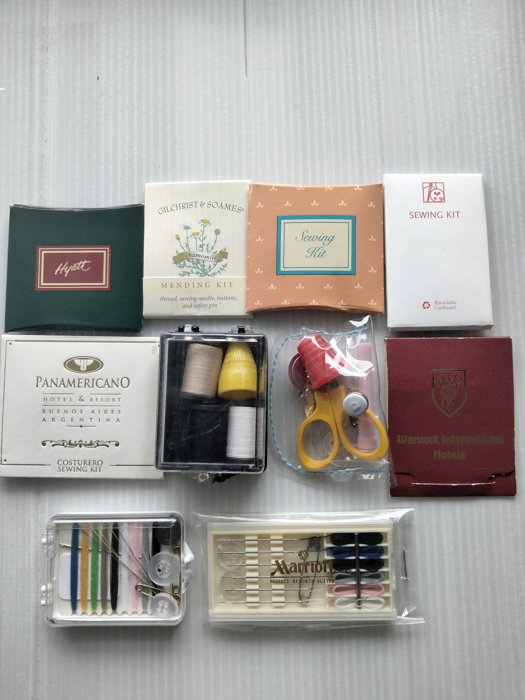 10 Pocket Sewing Kit Collection Pocket Sewing Kit Travel - Etsy