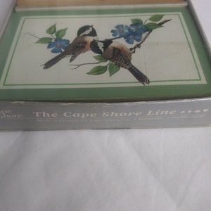 Vintage the Cape Shore Line Bird Playing Cards - Etsy