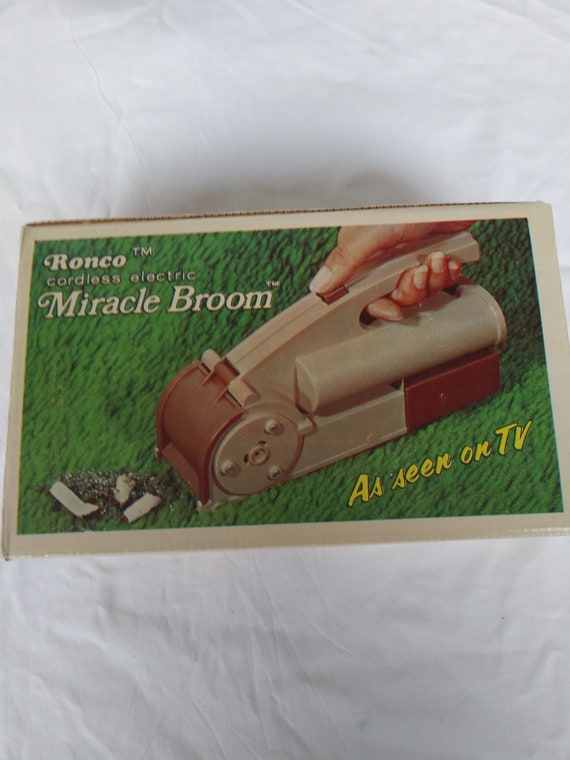 Vintage RONCO Cordless Electric MIRACLE BROOM 1973 | Etsy