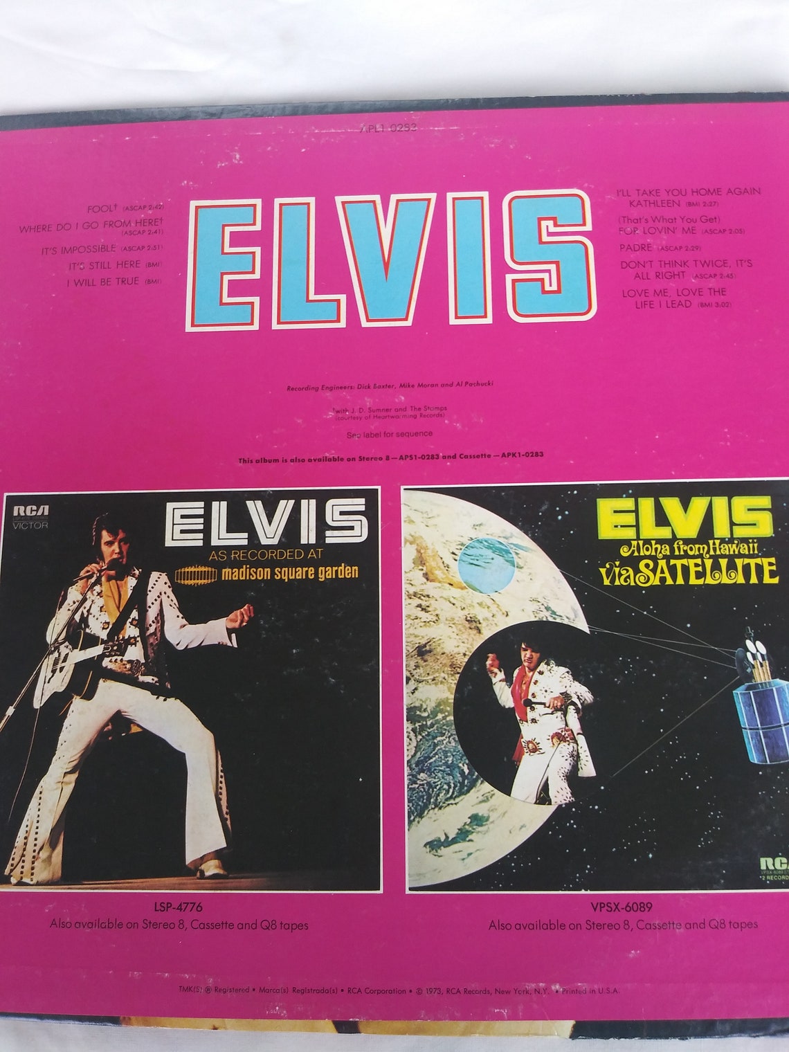 4 Vintage Record Elvis Presley | Etsy