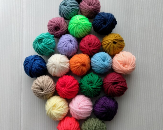 DESTASH YARN - 25 Balls Mix Multicolor Colors 250 Yards - Etsy