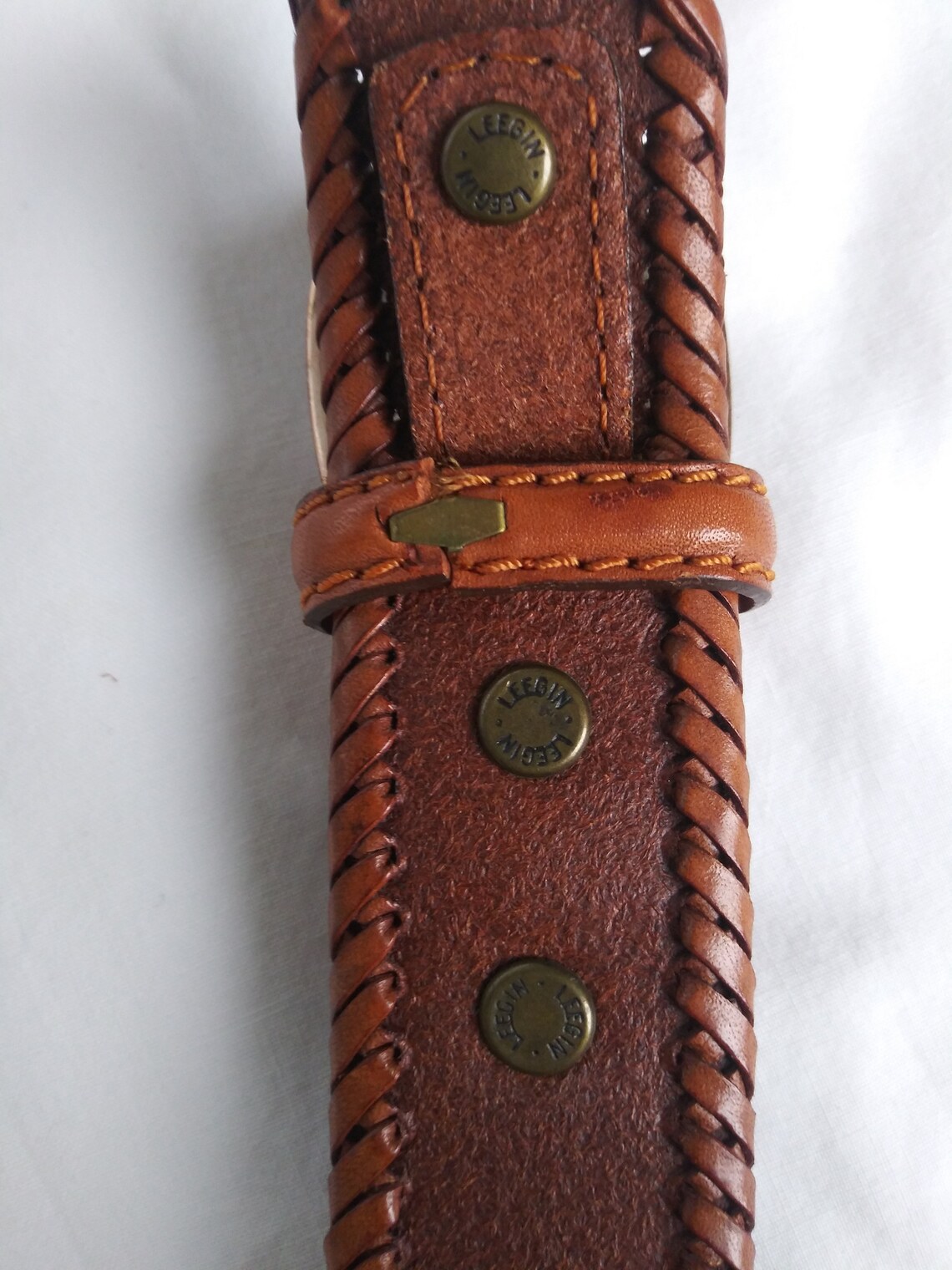 Vintage Western Belt Vintage Leegin Belt,size 38,1993 - Etsy