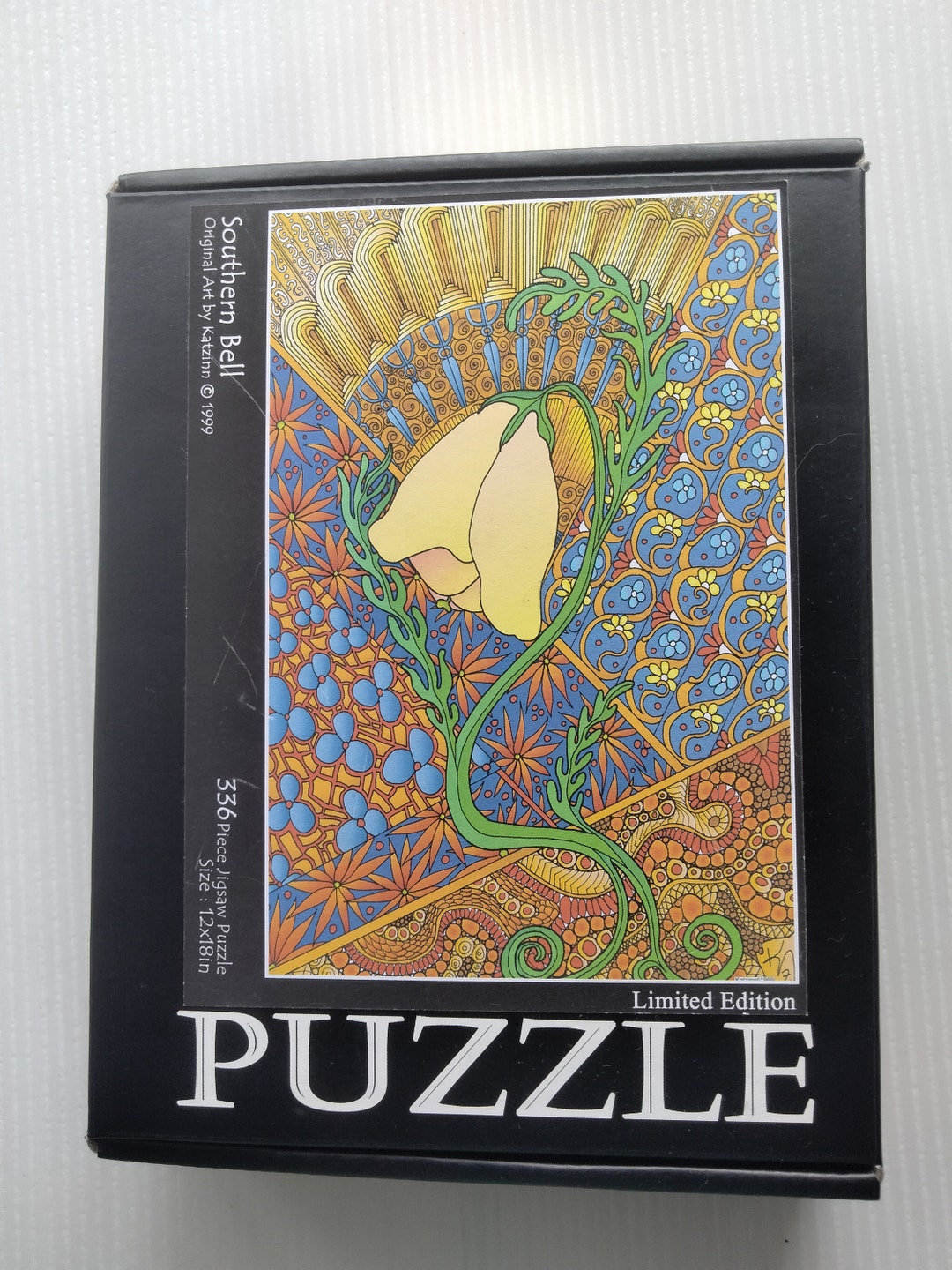 Southern Bell Puzzle by Katzinn 336 Pieces Puzzle 1999 - Etsy