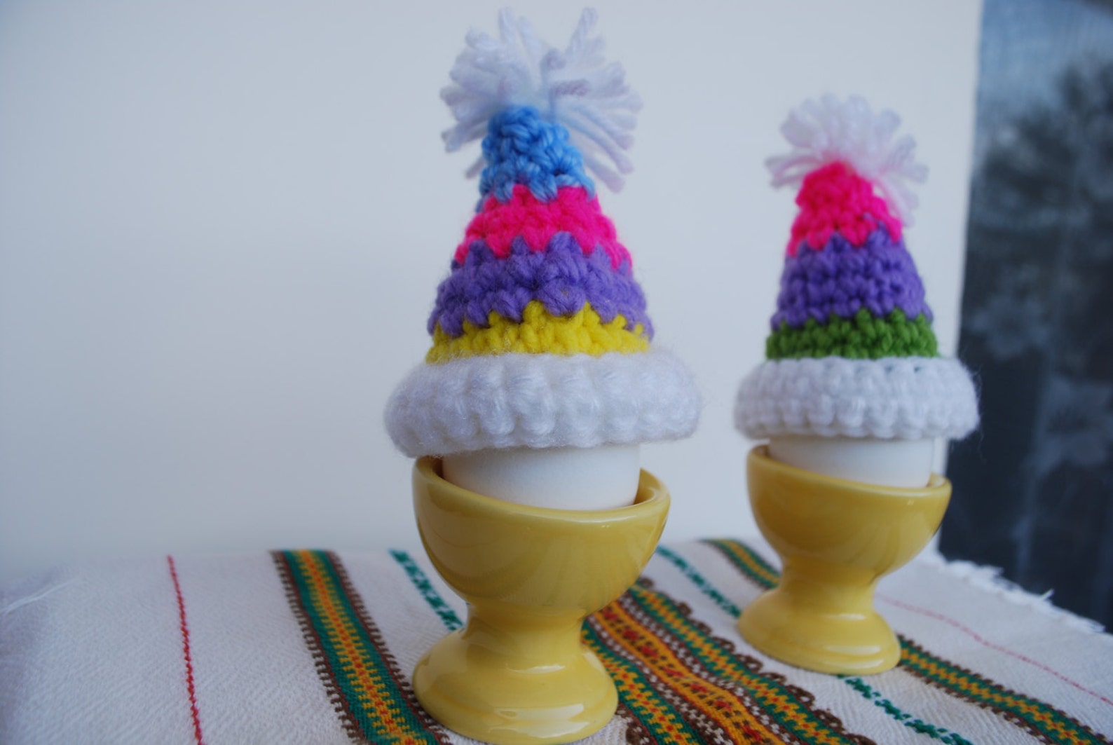 Easter Decorationset of 2 Egg Hat. - Etsy UK