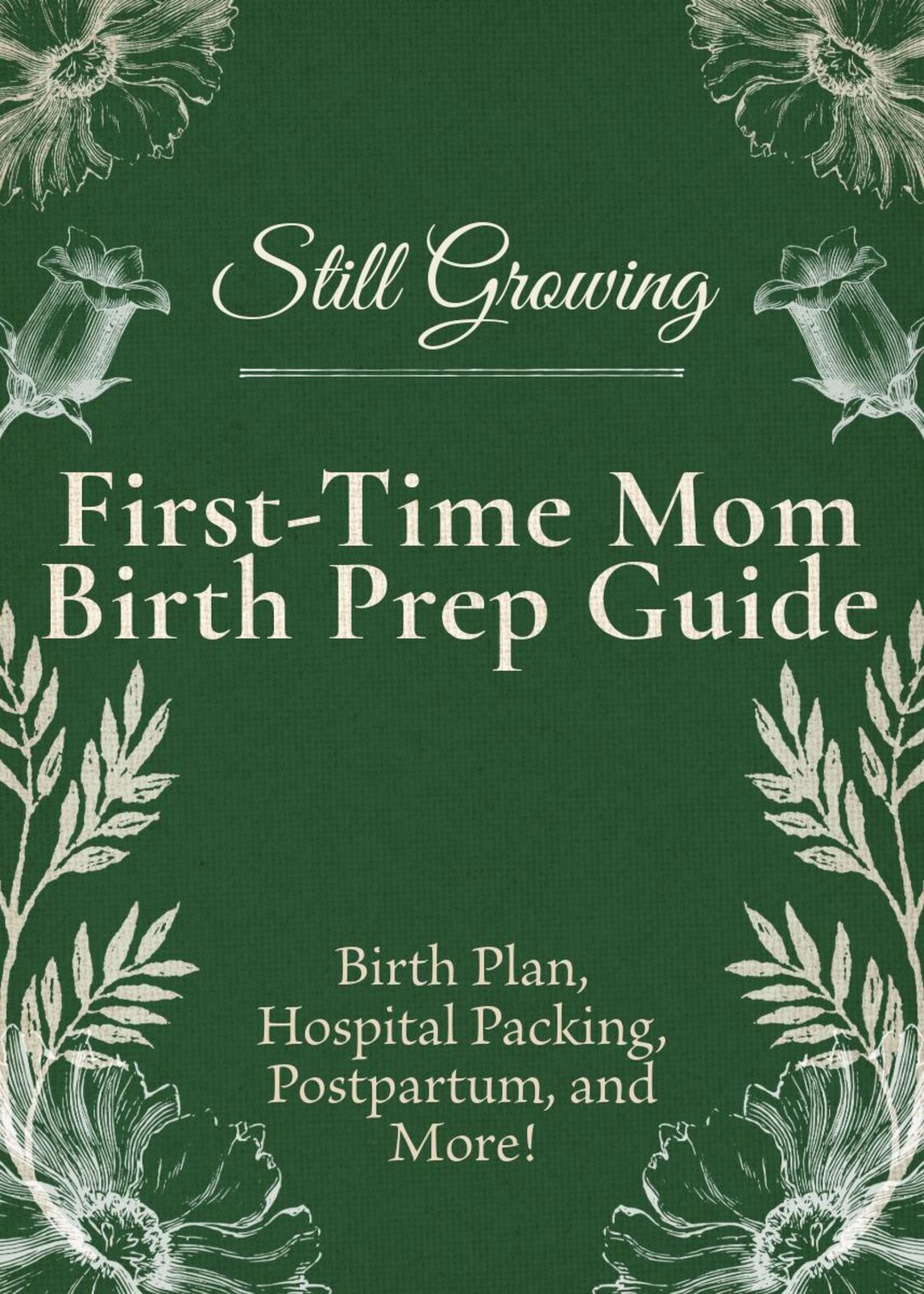 Hospital Birth Prep Guide PDF, Birth Plan Template, Labor and Delivery ...