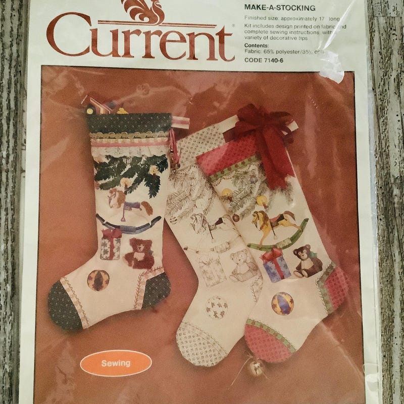 Stocking Kit Panel - Etsy