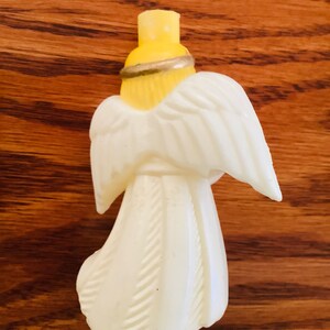 7 Vintage Plastic Angel Christmas Light Covers / Christmas Decoration ...