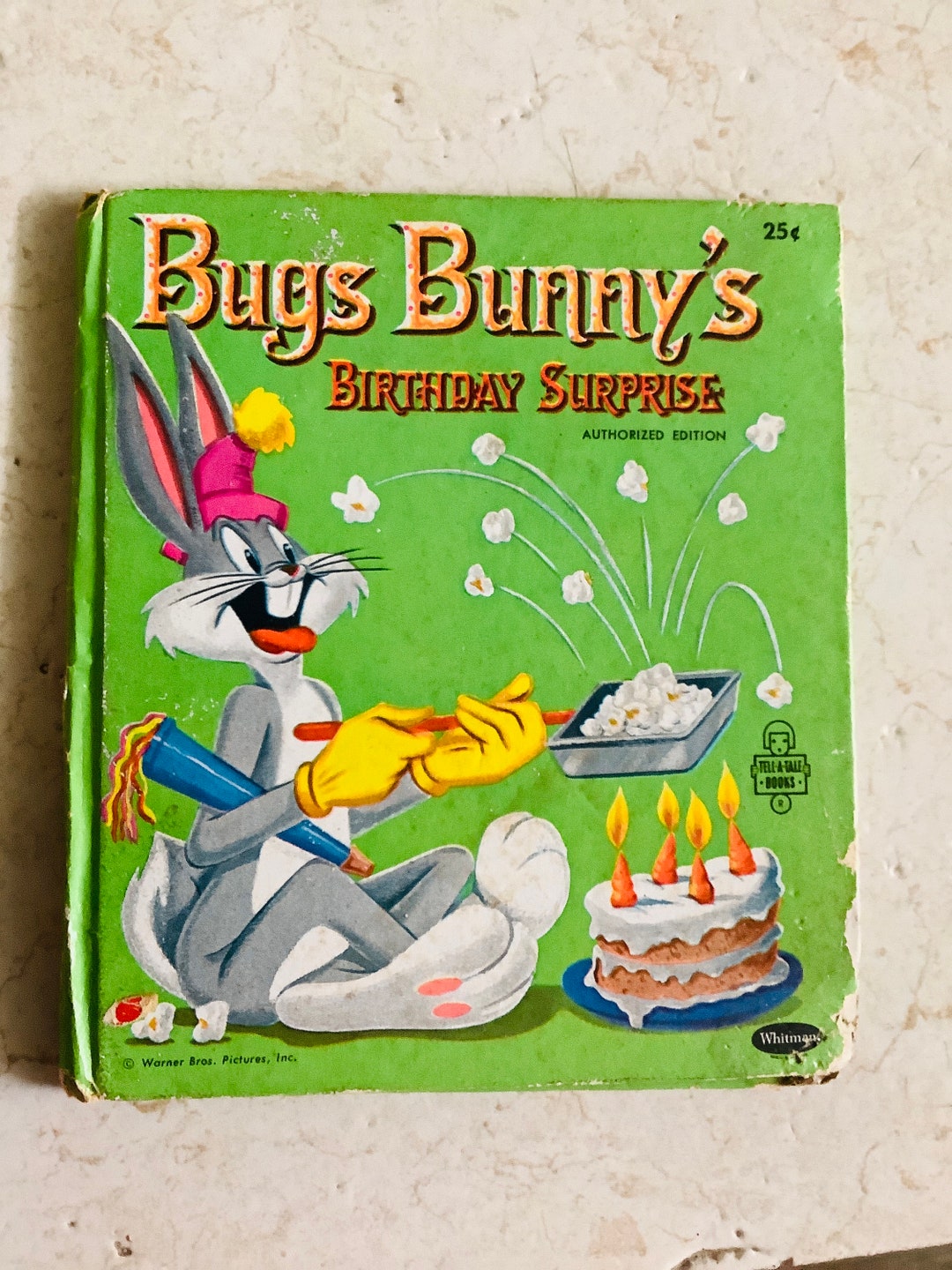 Bugs Bunny Birthday Surprise / Tell A Tale Childrens Book - Etsy