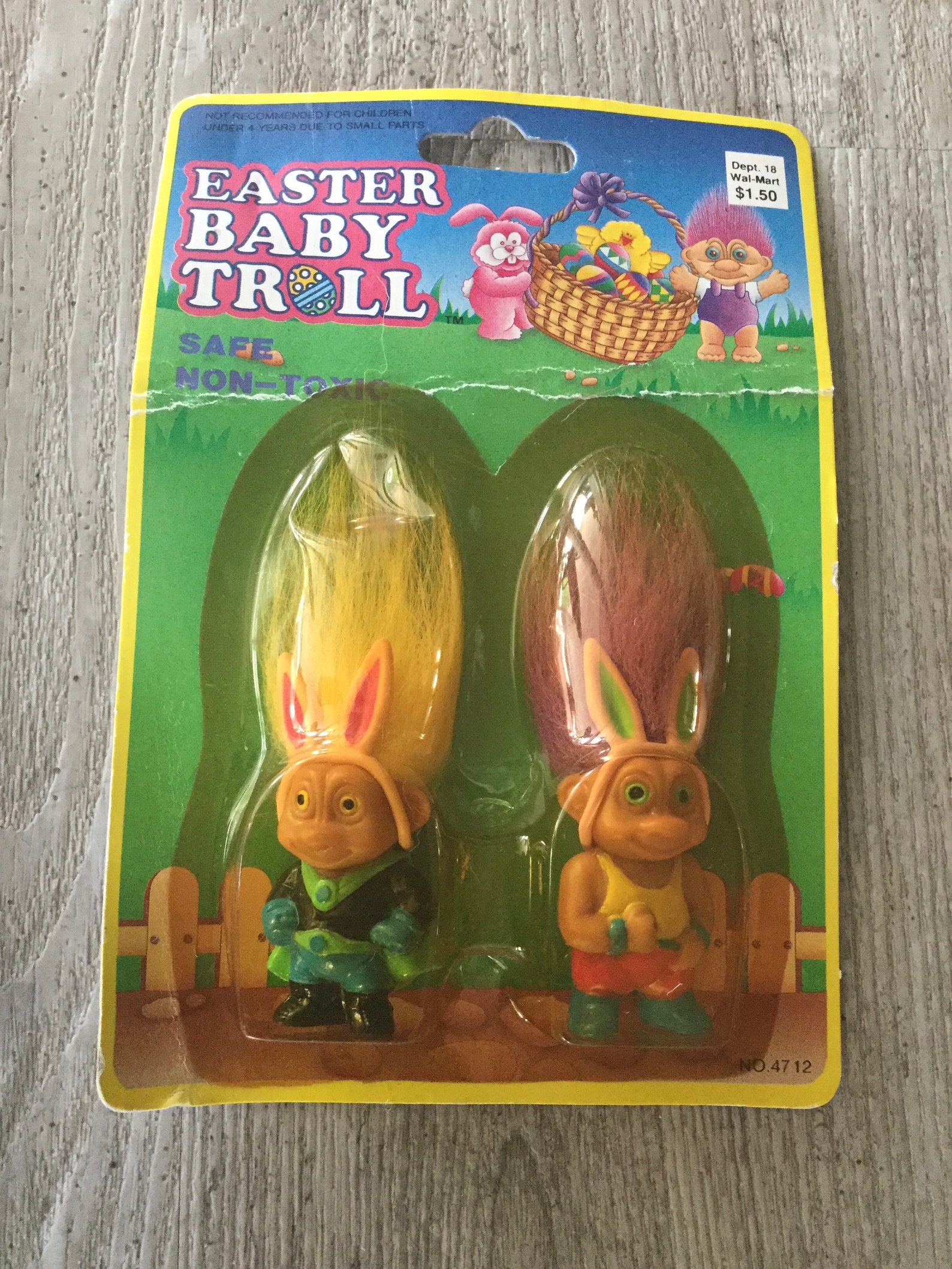 Easter Baby Troll Action Figures / Troll Doll / Easter Troll Dolls - Etsy