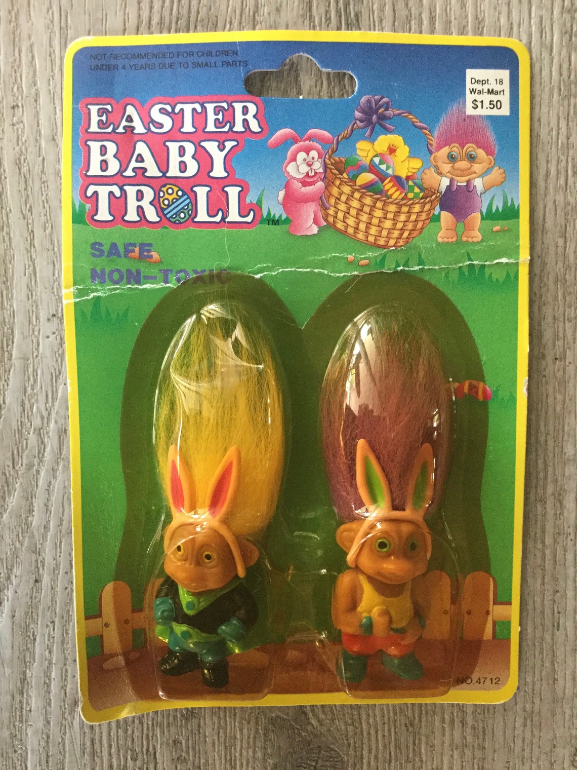 Easter Baby Troll Action Figures / Troll Doll / Easter Troll Dolls - Etsy