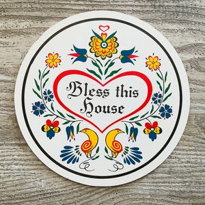 Vintage Pennsylvania Dutch / Irish Hex Sign / Amish Folk Art / Good ...