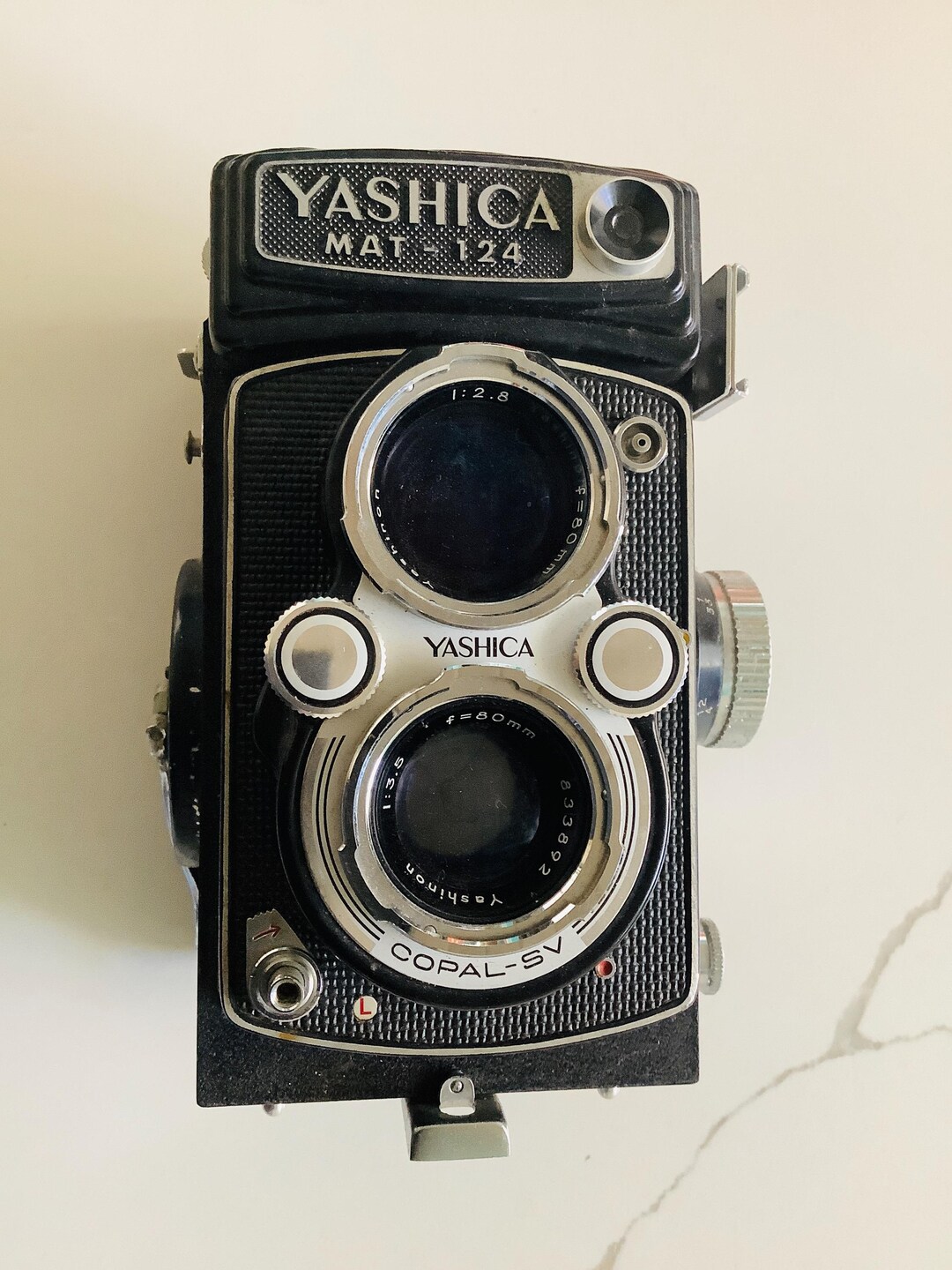Vintage 1960’s Yashica Mat- 125, 80 Mm Camera With Original Case and ...