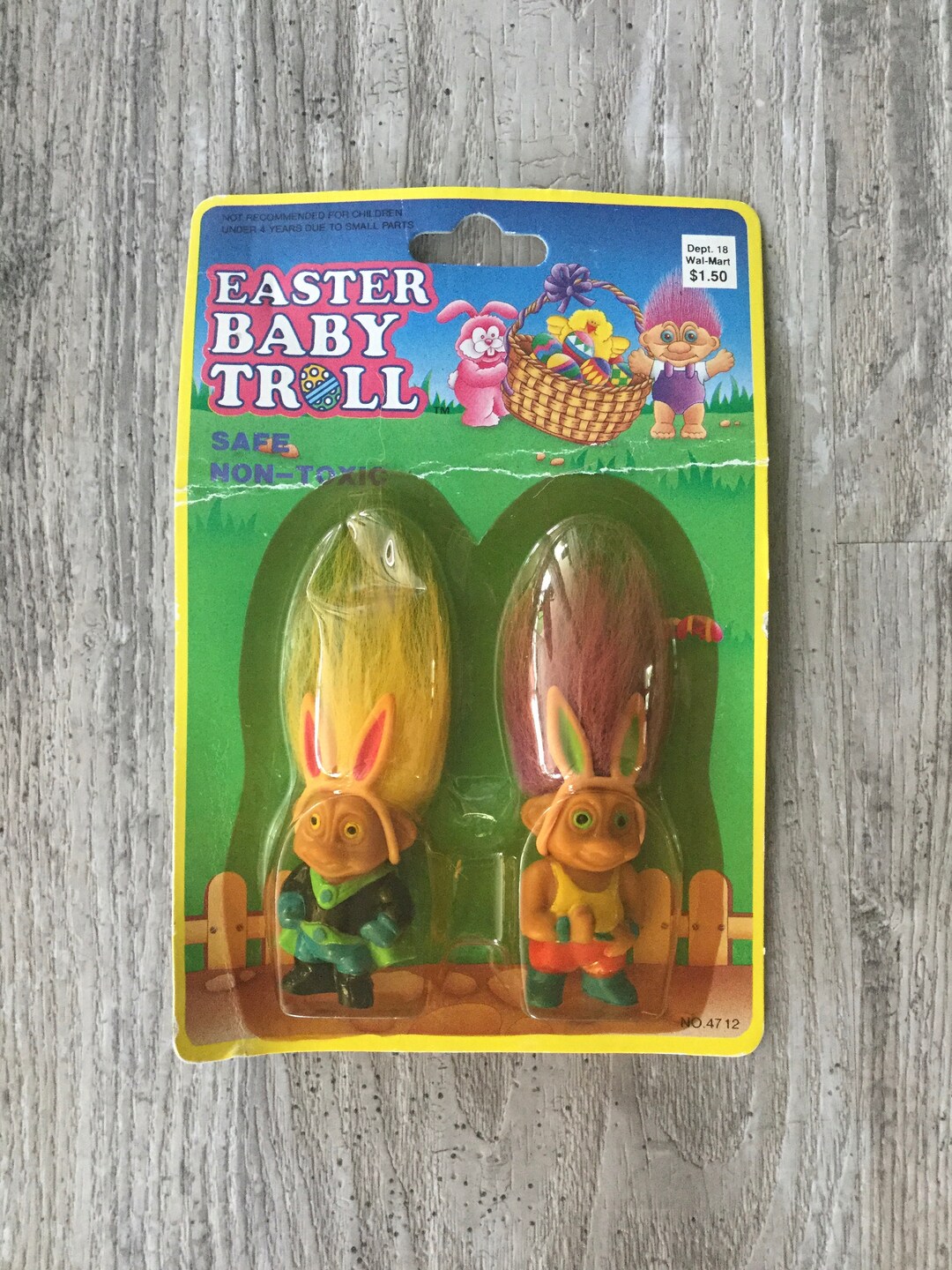 Easter Baby Troll Action Figures / Troll Doll / Easter Troll Dolls - Etsy