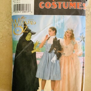 The Wizard of Oz Simplicity Costume Patterns, the Wicked Witch, Dorothy ...