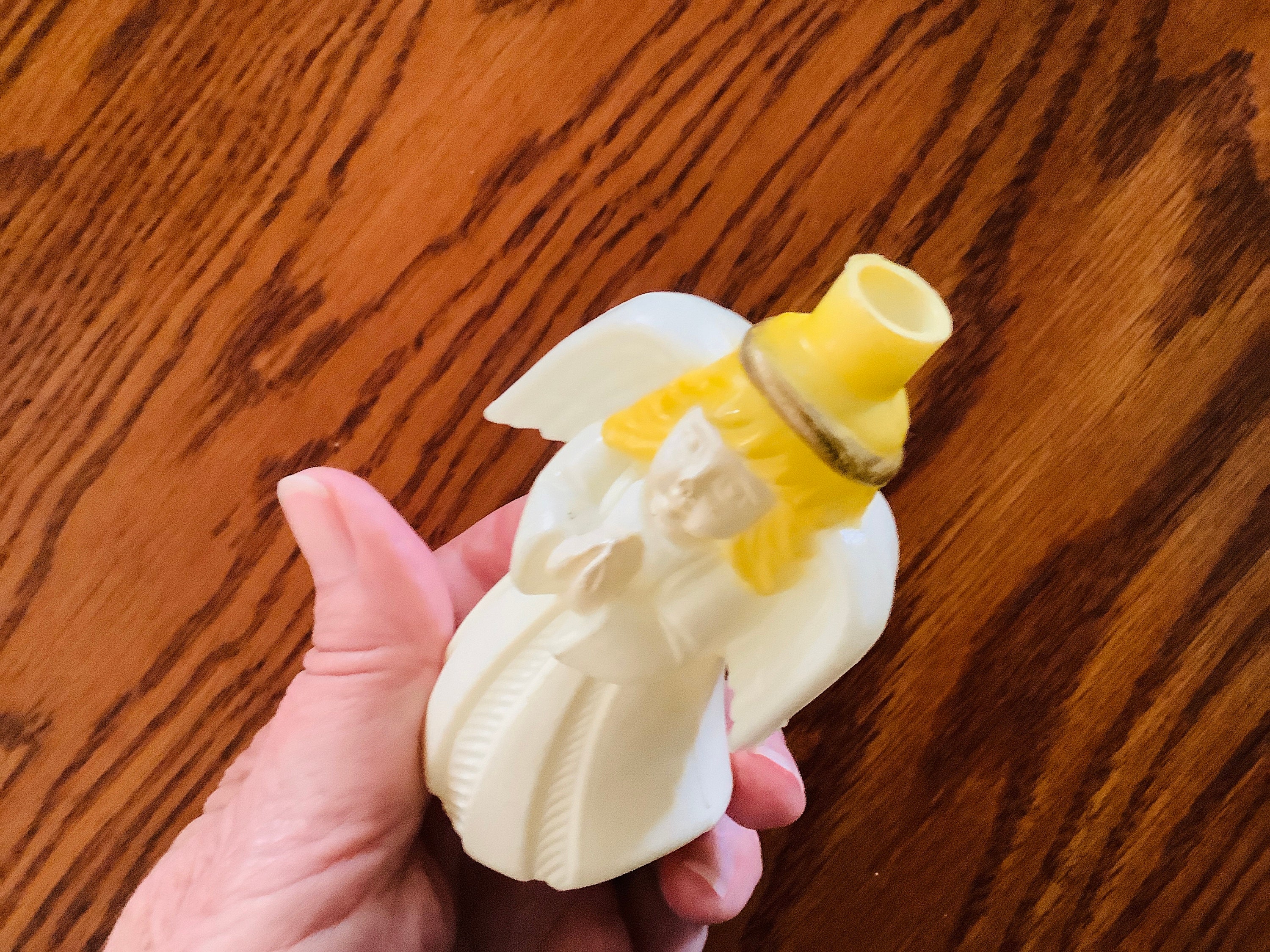 7 Vintage Plastic Angel Christmas Light Covers / Christmas Decoration ...