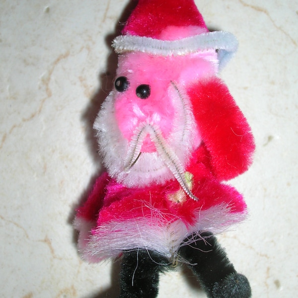 Pipe Cleaner Santa - Etsy
