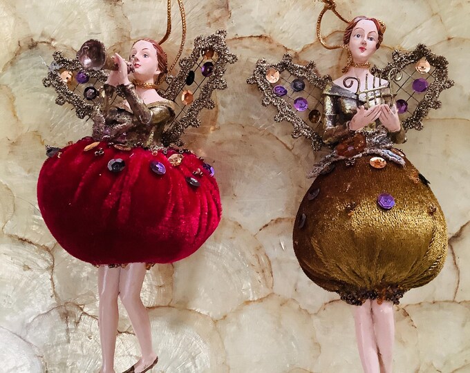 Pick One / Beautiful Angel Ornament With Musical Instrument / Angel ...