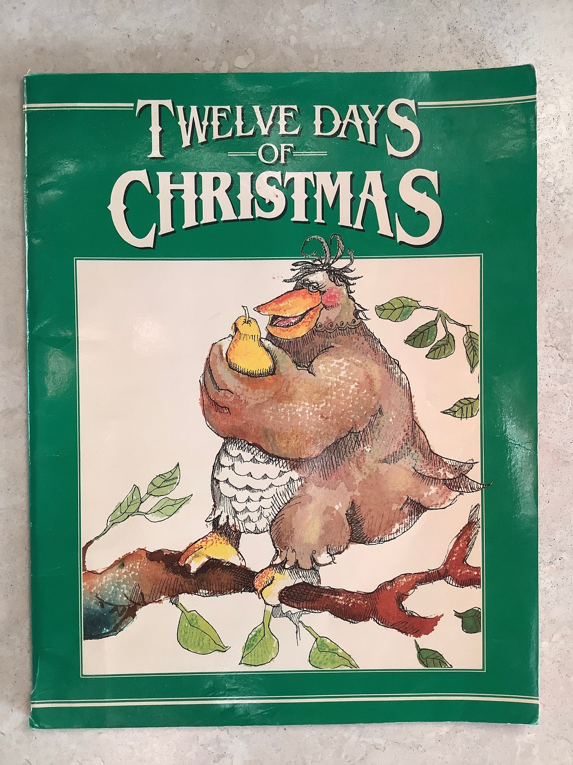 Vintage Childrens Book, Twelve Days of Christmas / Christmas Childrens ...