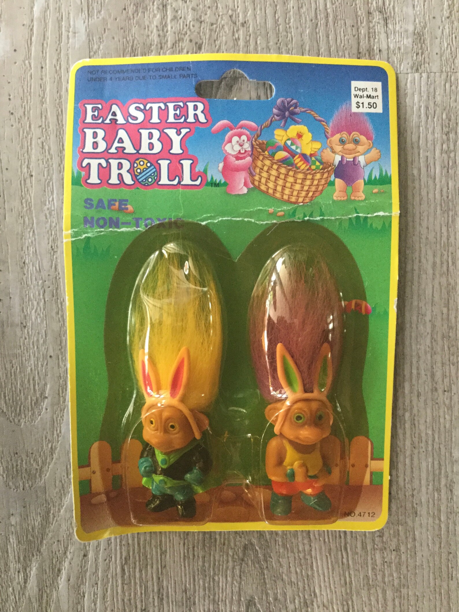Easter Baby Troll Action Figures / Troll Doll / Easter Troll Dolls - Etsy